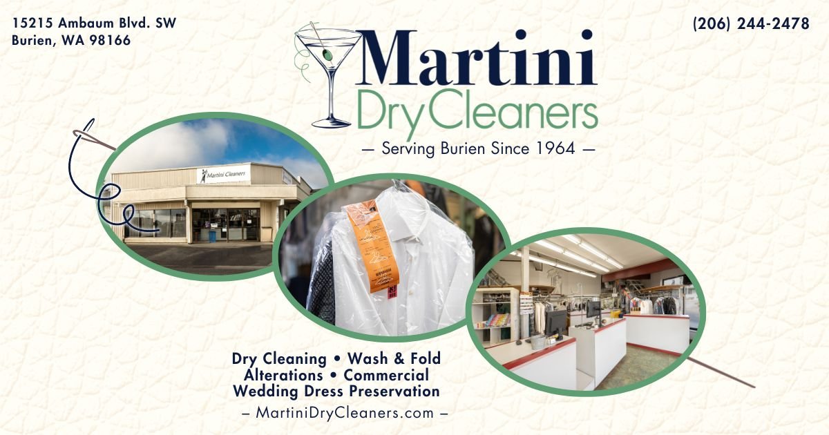 Hours & Location - Martini Dry Cleaners - Serving Burien & Normandy ...